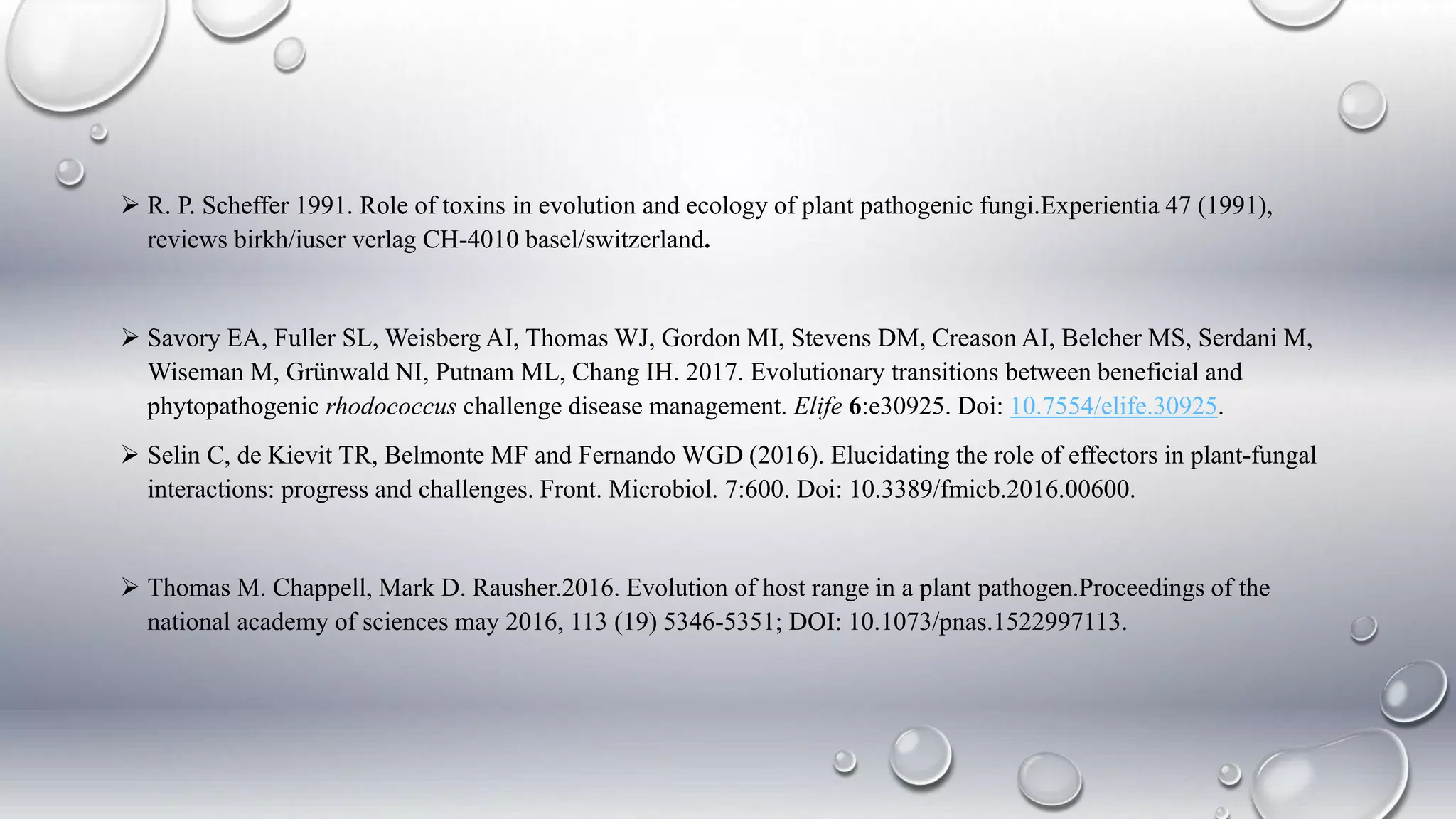Evolutionary ecology of plant diseases | PPTX