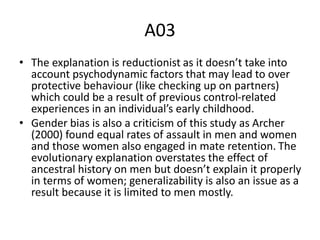 Evolutionary explanation of Aggression | PPT