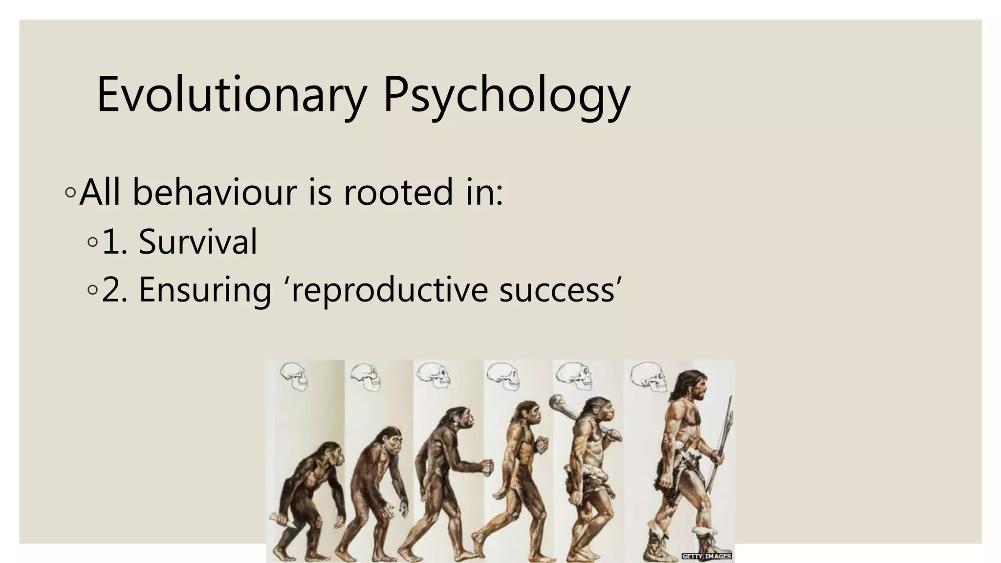 Evolutionary explanation | PPT