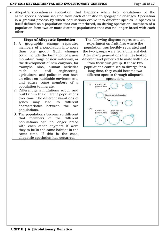 Evolutionary genetics - Theories, | PDF | Genetics | Science