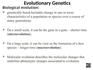 Evolutionary Genetics 1 2022.ppsx ppt pdf | PPSX