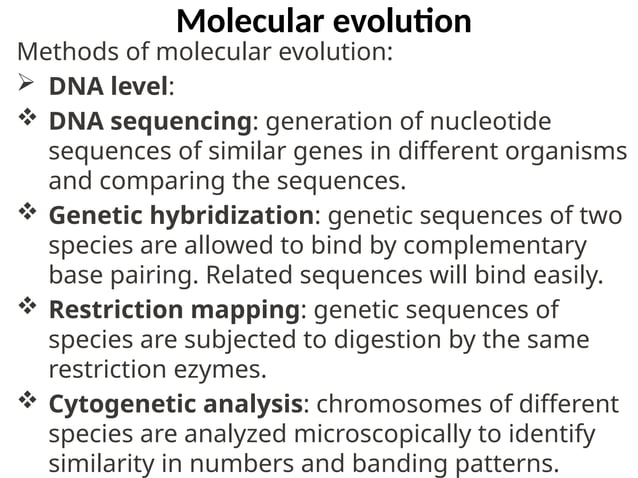 Evolutionary Genetics 1 2022.ppsx ppt pdf | PPT