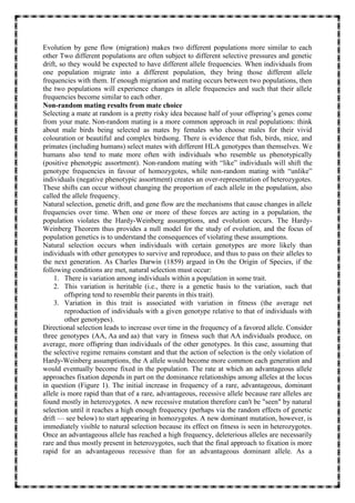 Evolutionary mechanisms population size, genetic drift, gene flow | PDF
