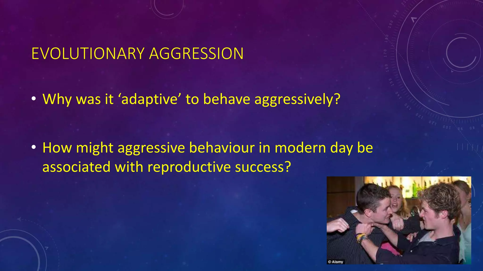 Evolutionary psychology - Aggression | PPTX