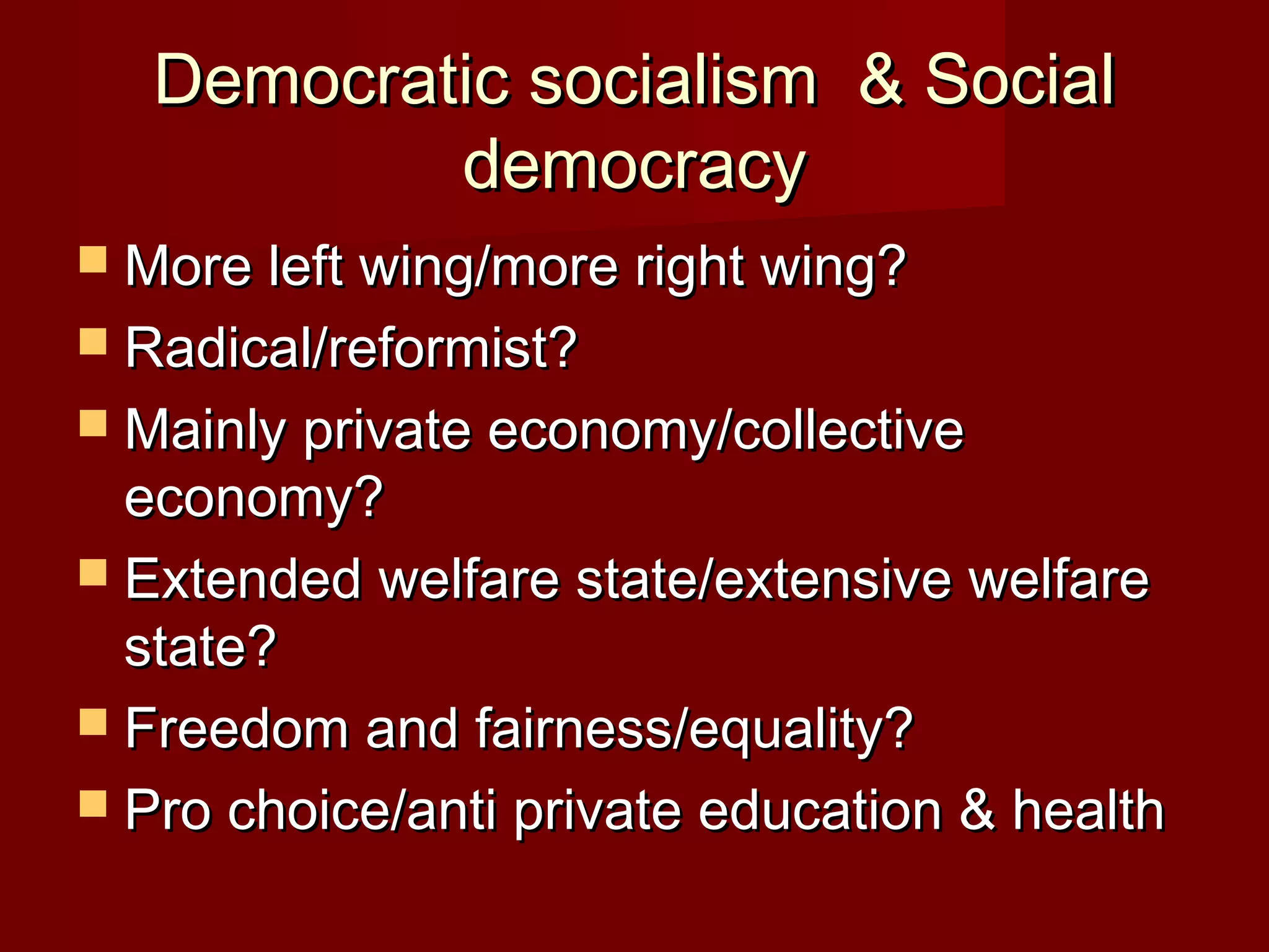 Evolutionary socialism | PPT
