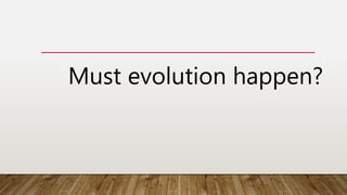 Evolutionary synthesis and hardy weinberg theorem | PPT