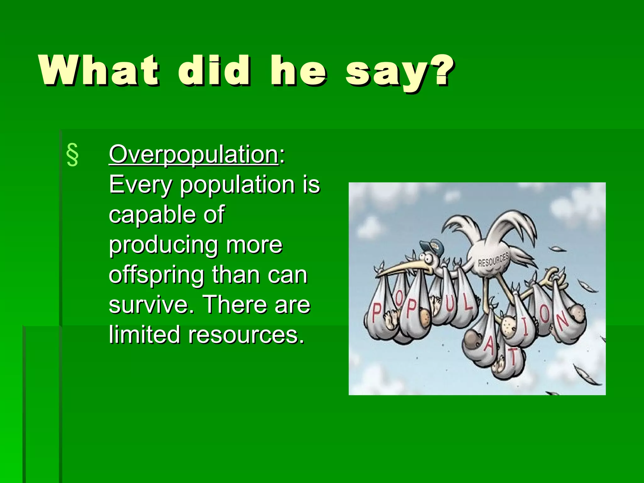 Evolution by natural selection | PPT