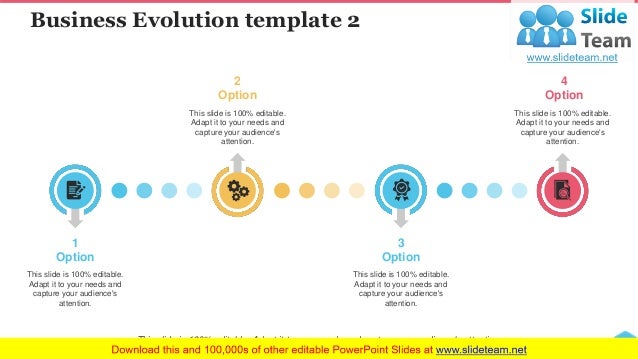 Evolution Chart PowerPoint Presentation Slides