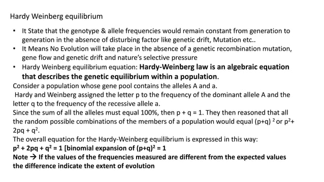 evolution class 12.pdf for class 12 biology | PPT