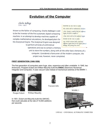 Evolution computer | PDF