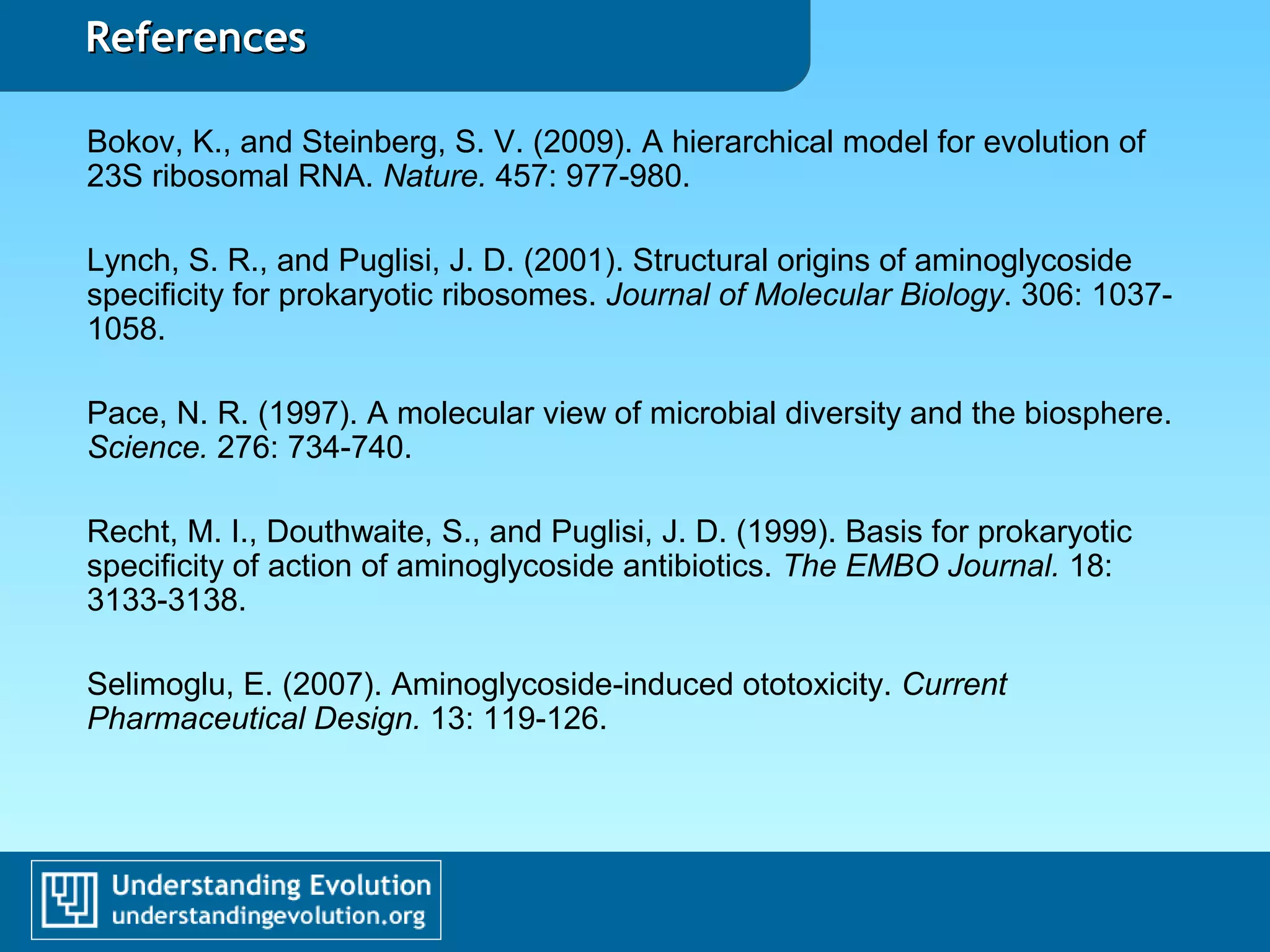 Evolution of Ribosomes | PPT