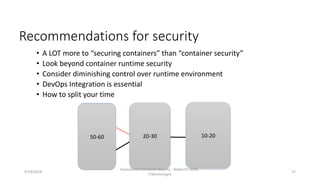 Evolution of Container Security - What's Next? | PDF | Cloud Computing ...