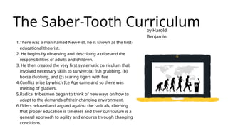 Curriculum Essentials: Curriculum that can be found in Schools.pptx
