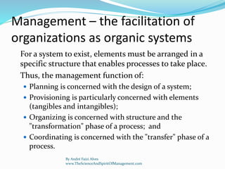 Management Functions - Comparison of Three Models | PPTX | Business ...