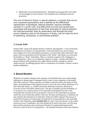 Evolution final | DOC