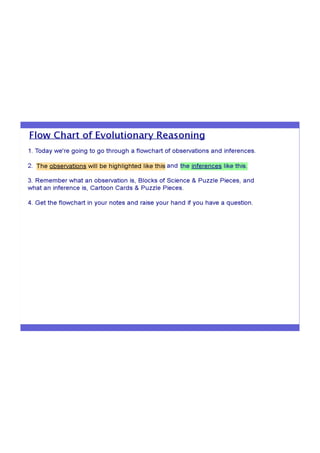 Evolution flowchart | PDF