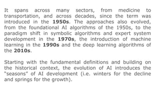 Evolution & Future Of Artificial Intelligence | PPTX