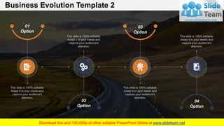 Evolution Graph PowerPoint Presentation Slides | PDF