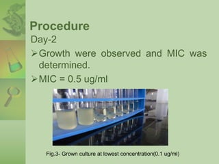 Evolution in bacteria by the use of antibiotic | PPTX