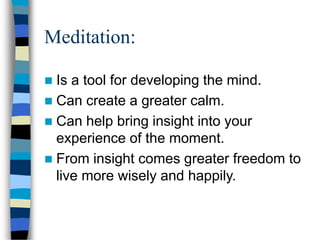 Evolution in meditation.ppt