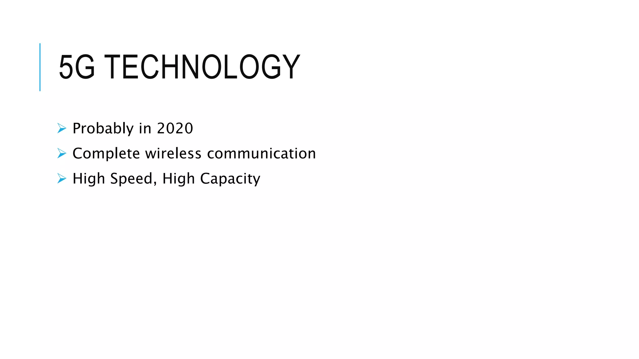 Evolution in wireless communication , 1G , 2G , 3G , 4G & 5G | PPTX