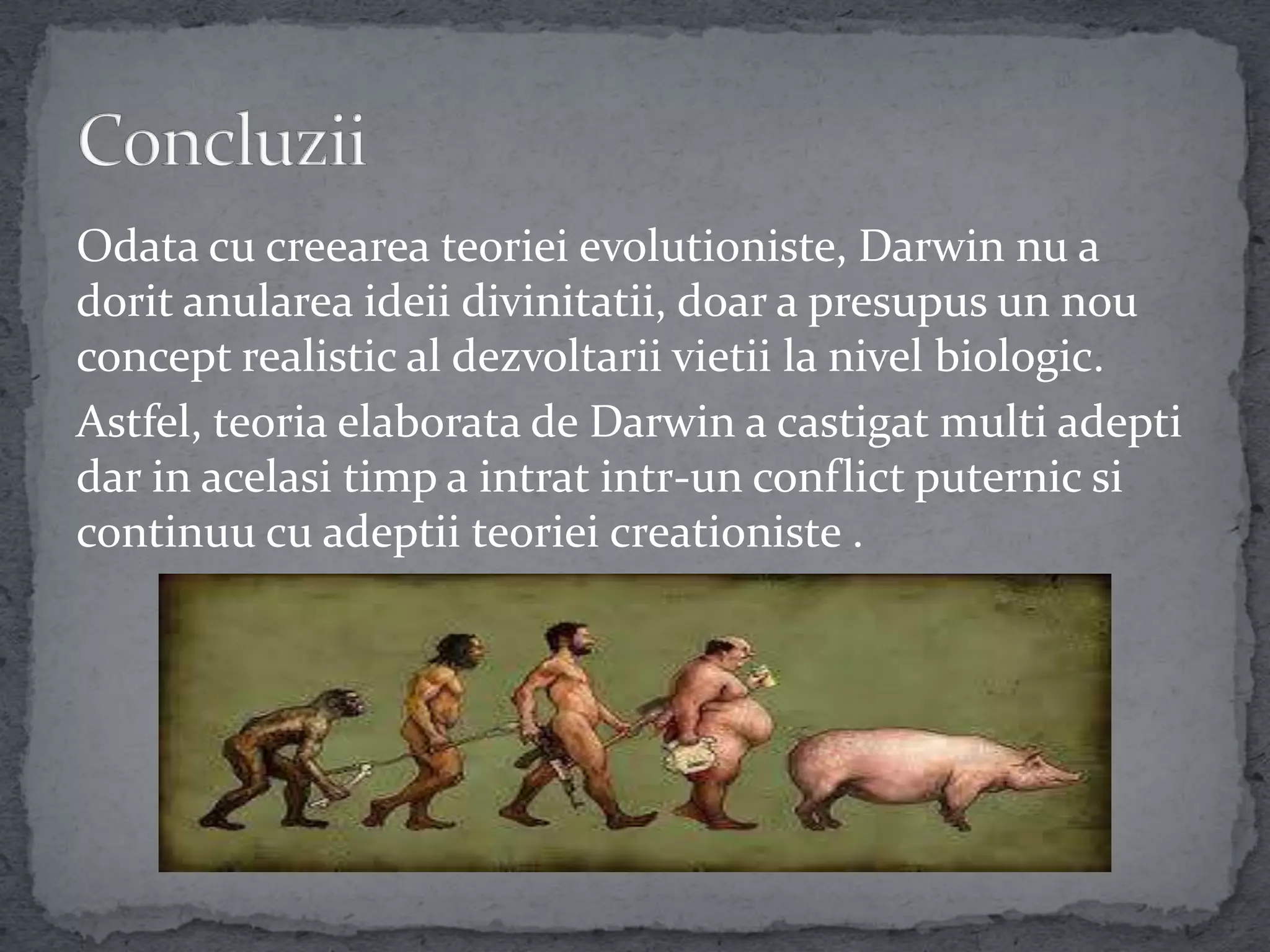 Evolutionismul | PPTX