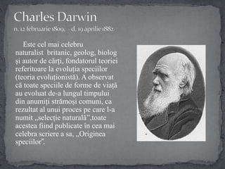 Evolutionismul | PPTX