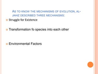 Evolutionist muslim scholars | PPTX