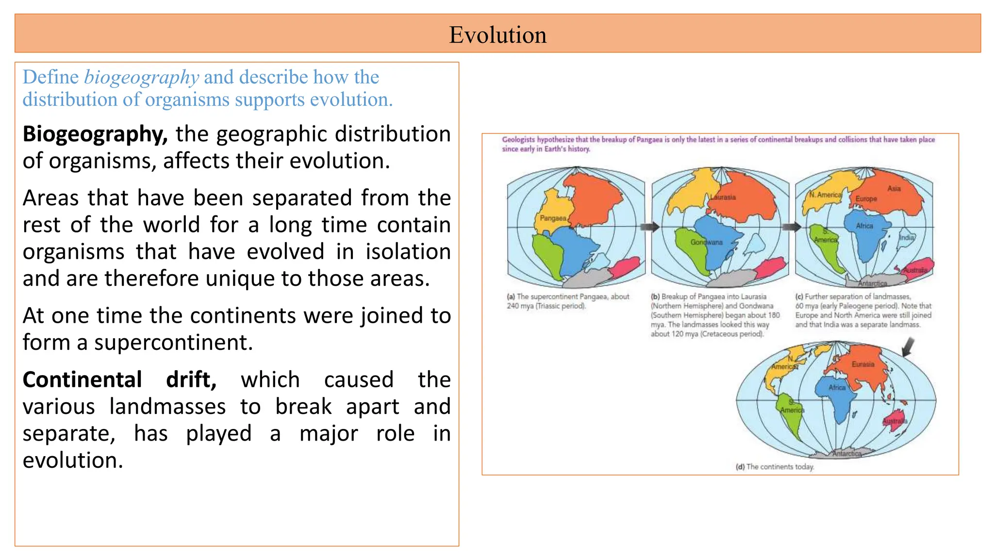 Evolution (Lecture 1) a concept in biology.pptx | Geology | Science