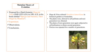 Evolution (Lecture 2) a concept in biology.pptx