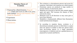 Evolution (Lecture 2) a concept in biology.pptx