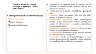 Evolution (Lecture 2) a concept in biology.pptx