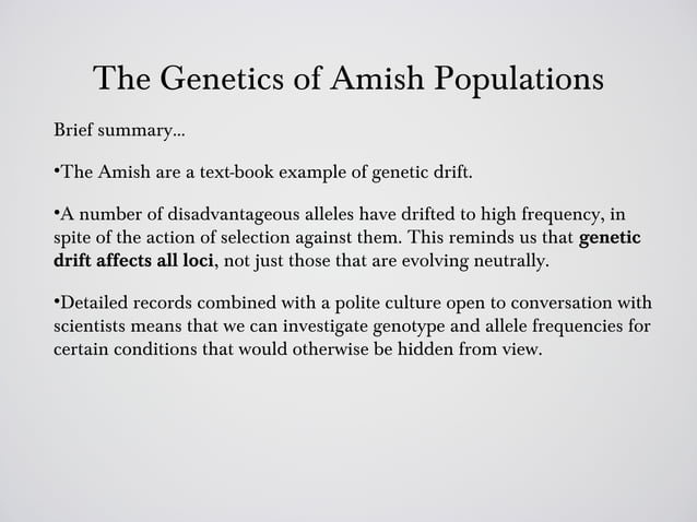 Evolution Lectures 9&10 | PPT