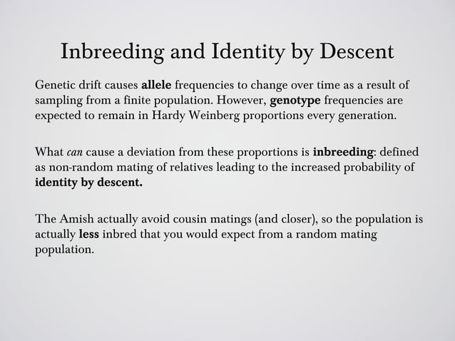 Evolution Lectures 9&10 | PPT