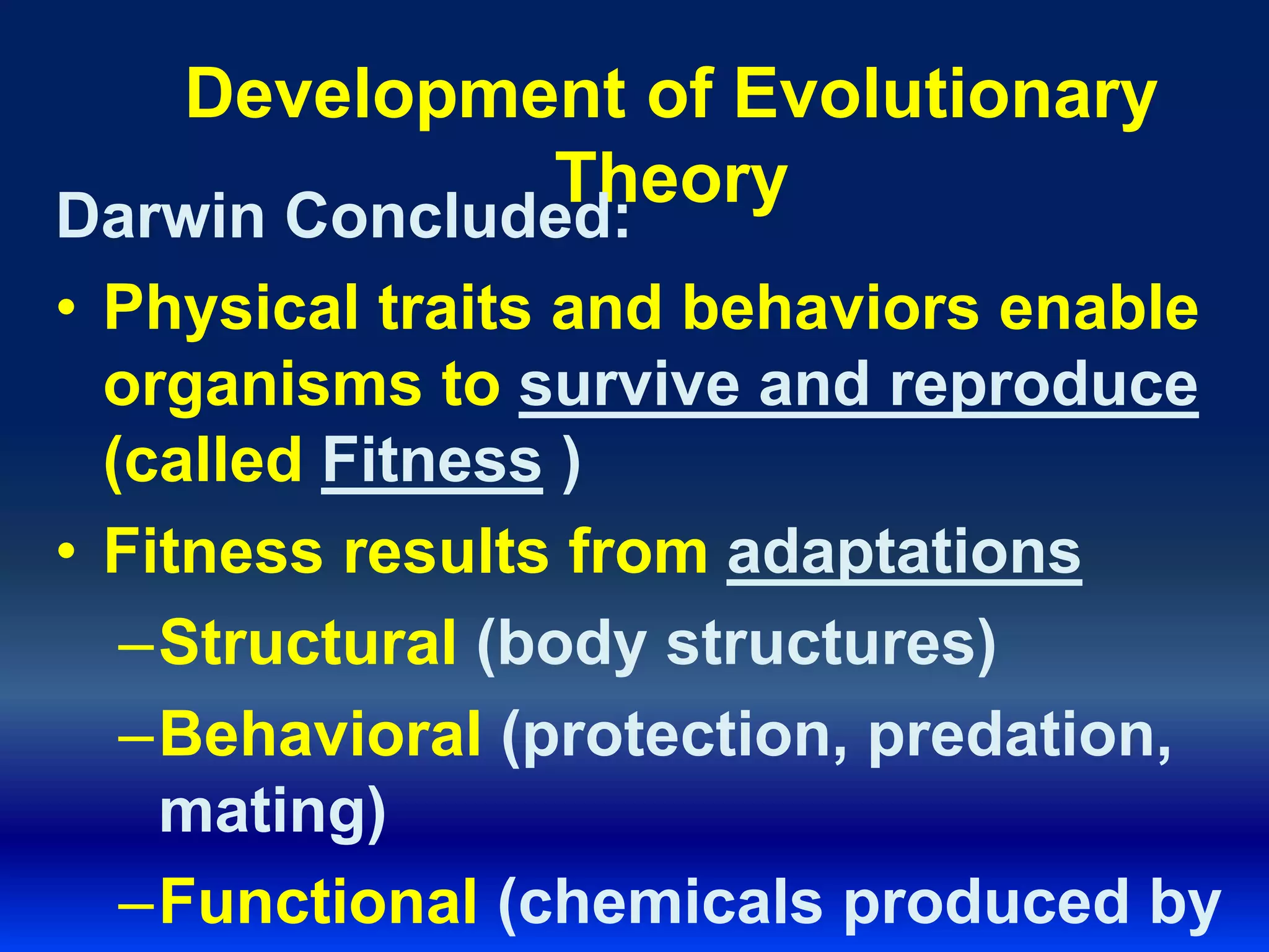 Natural selection of Charles Darwin | PPTX