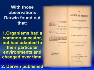 Natural selection of Charles Darwin | PPTX