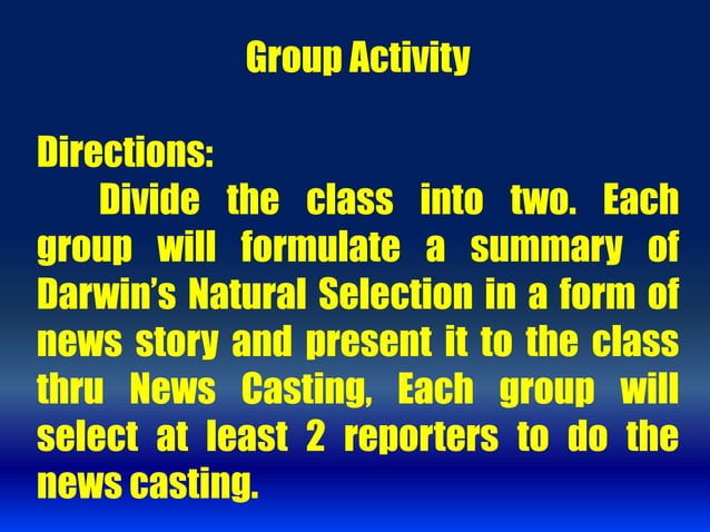 Natural selection of Charles Darwin | PPTX | Genetics | Science