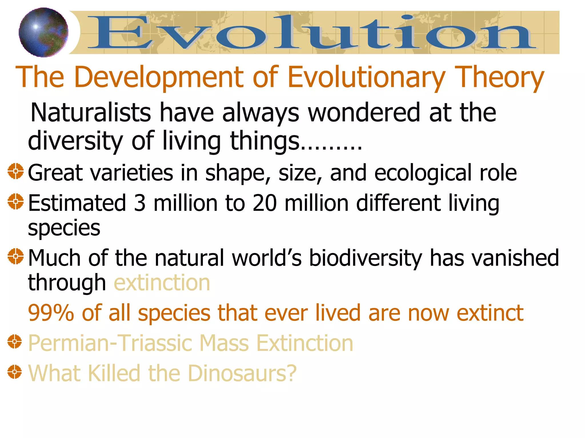Evolution natural selection_and_speciation 6 kings | PPT
