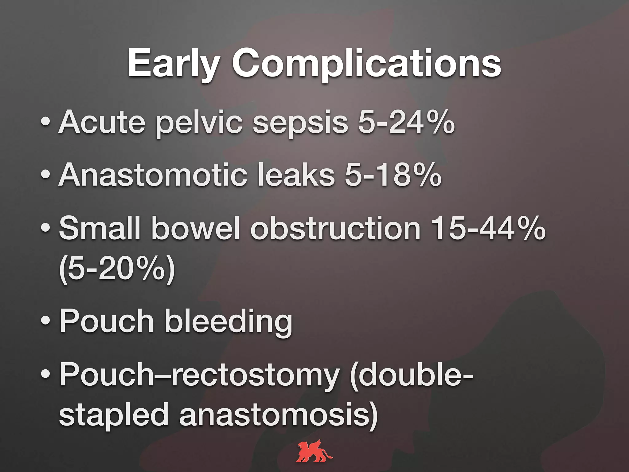 Evolution and new trends of restoration following proctocolectomy | PPT