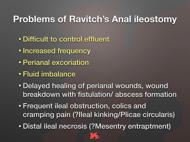 Evolution and new trends of restoration following proctocolectomy | PPT