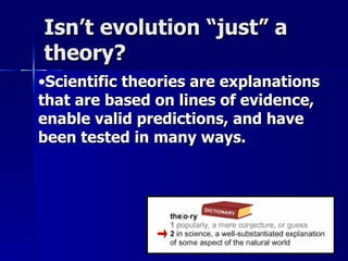 Evolution notes #1 | PPT