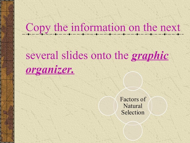 Evolution Notes Part 1 Ppt