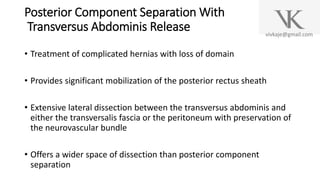 Evolution of Ventral Hernia Repair | PPTX