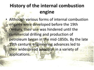 Evolution of 1st combustion engine | PPTX | Chemistry | Science