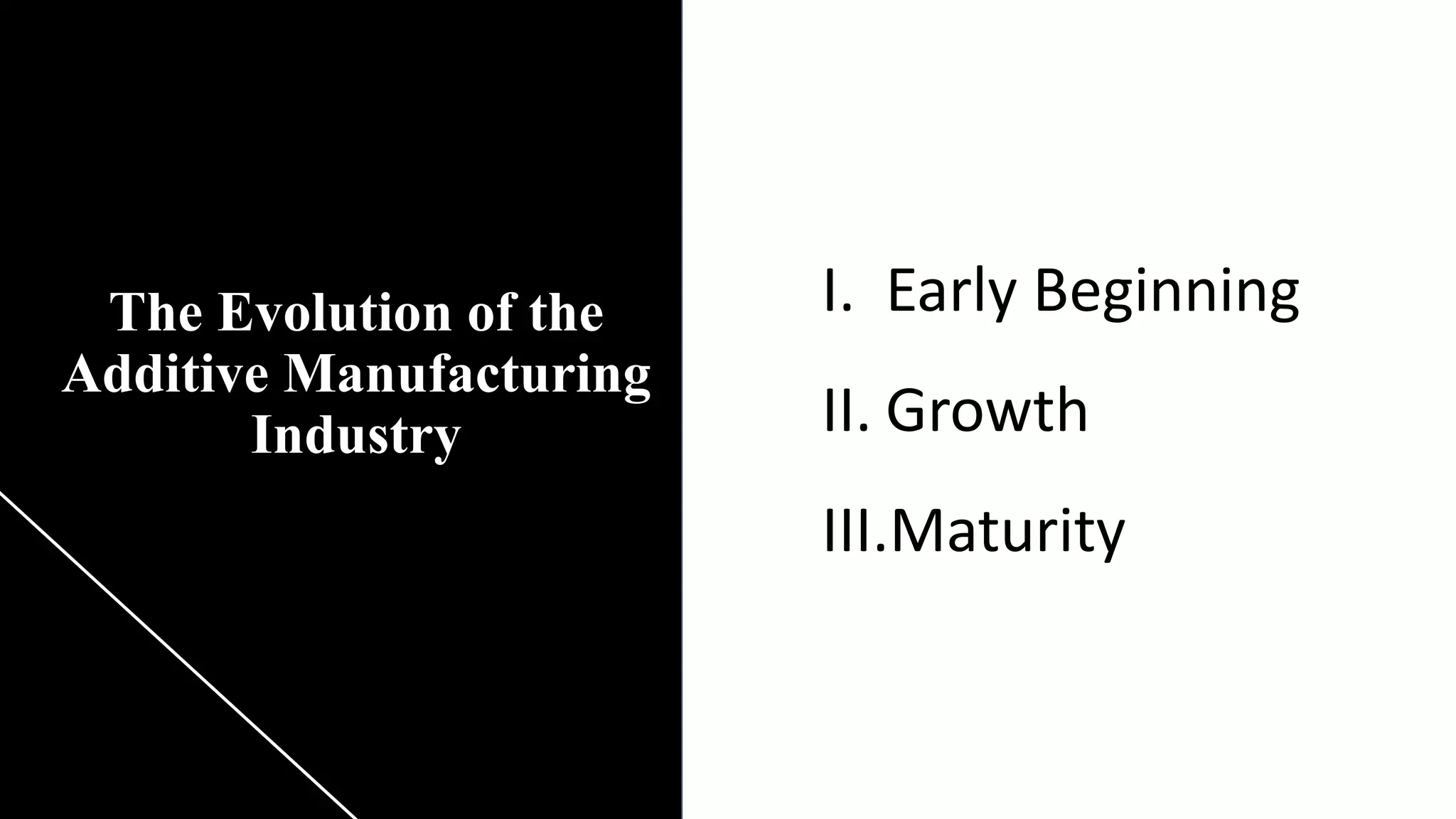 Evolution of additive manufacturing | PPTX