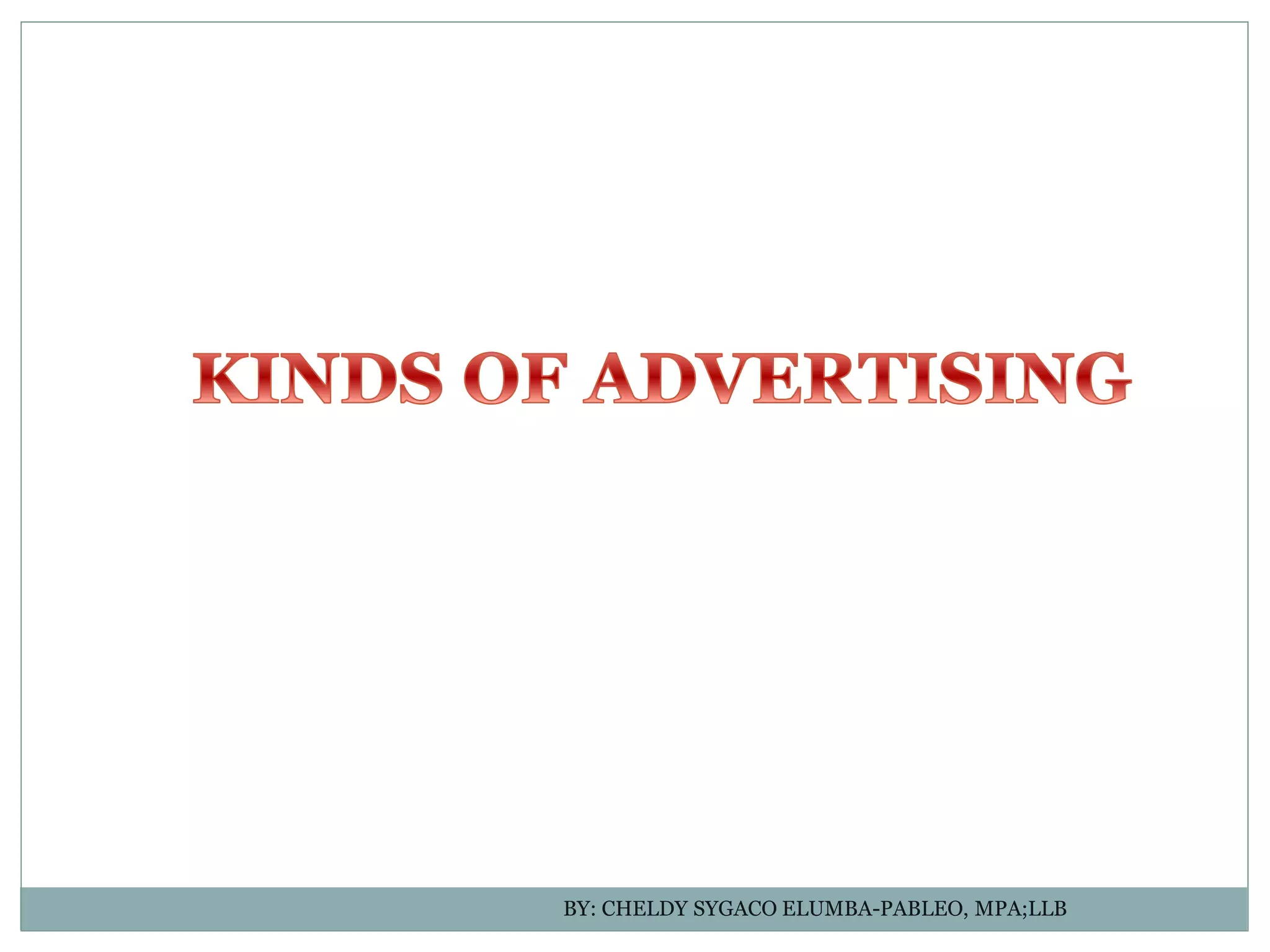 Evolution of ads | PPT