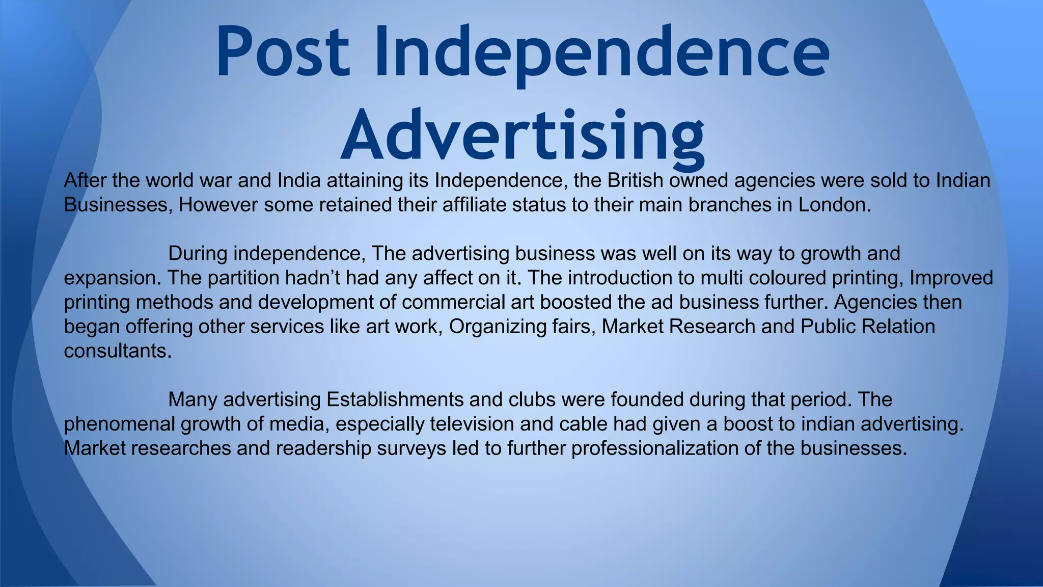 Evolution of advertising | PPTX