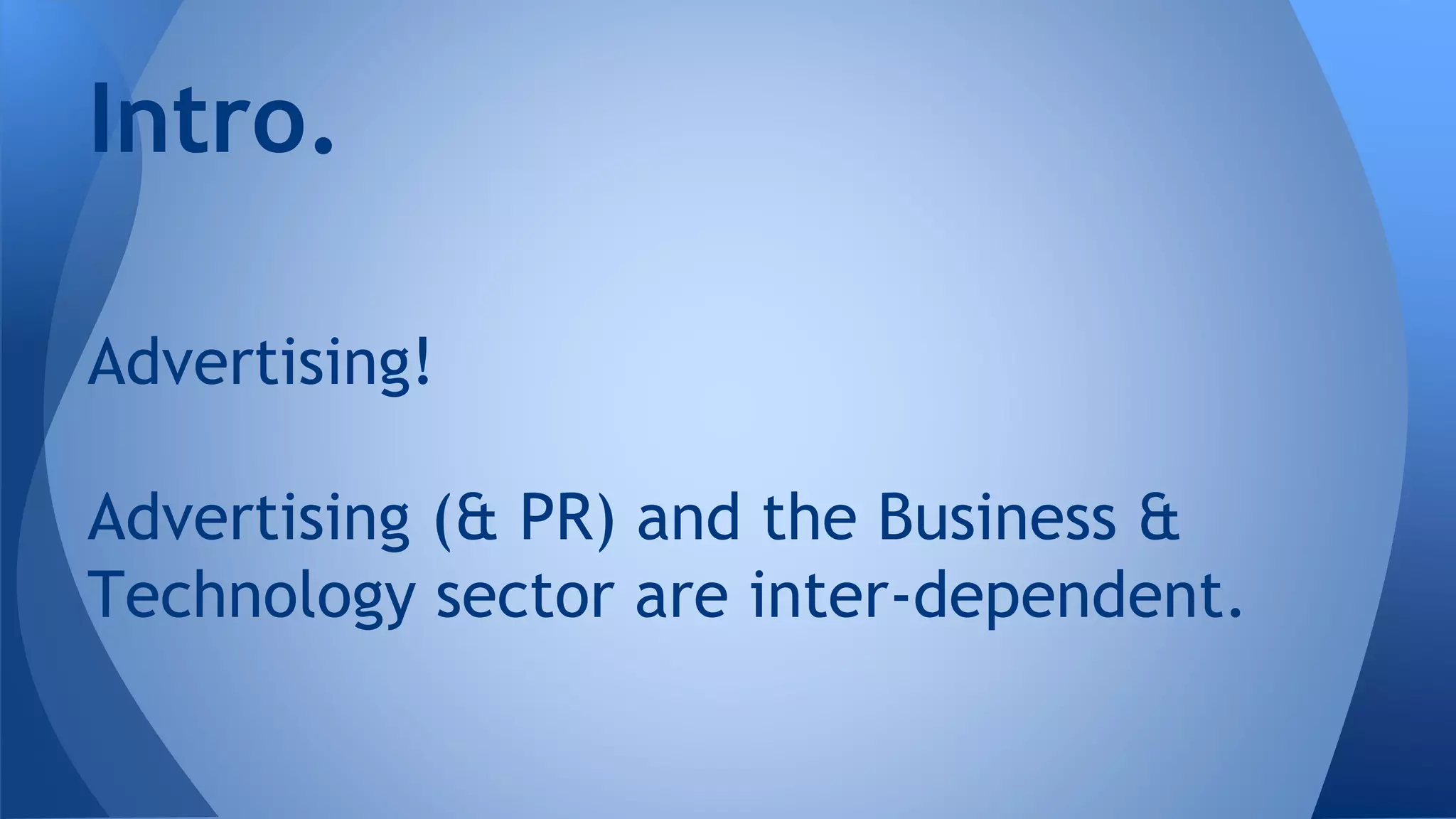 Evolution of advertising | PPTX