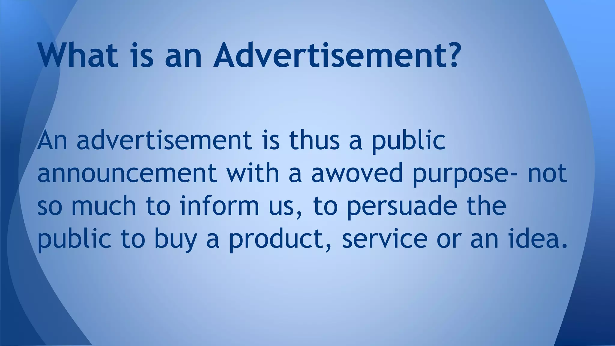 Evolution of advertising | PPTX