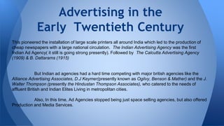 Evolution of advertising | PPTX